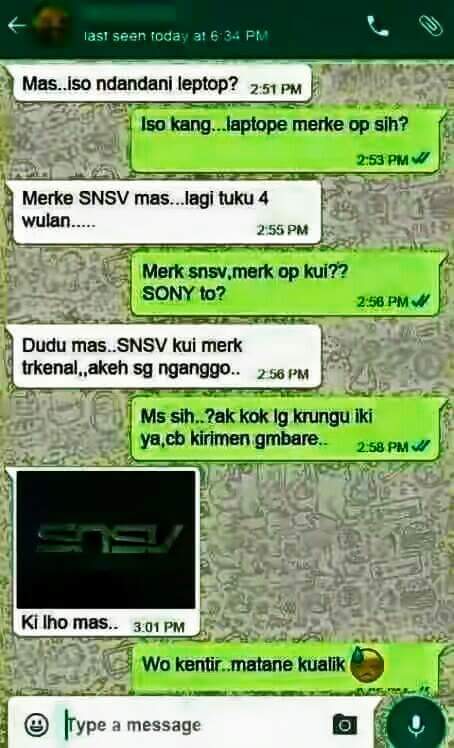 Ooo ini tho laptop merk SNSV dan Jade itu...ngoahanaha - setia1heri.com