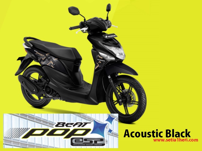 4 Warna baru New Honda BeAT POP eSP tahun 2017 - setia1heri.com