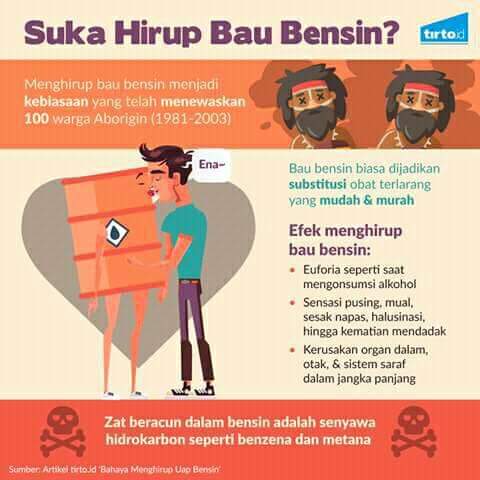 Anak suka menghirup bau bensin, ada apa? - setia1heri.com
