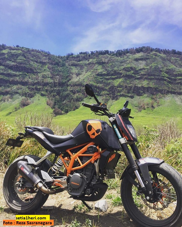 Paket modifikasi KTM Duke 200 versi Tour - setia1heri.com