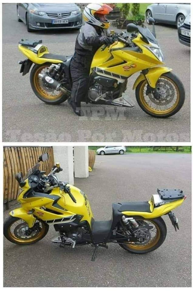 Inspirasi modifikasi moge buat orang berukuran pendek brosis ...