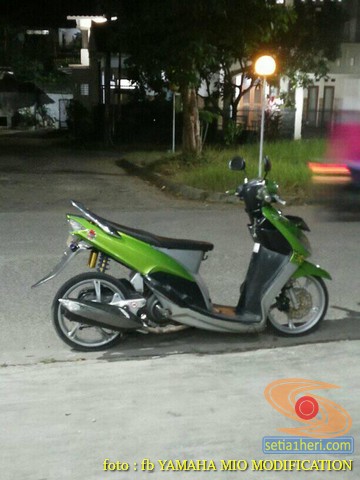 Kumpulan Gambar Modifikasi Yamaha Mio Ceper alias penyapu jalan gans ...