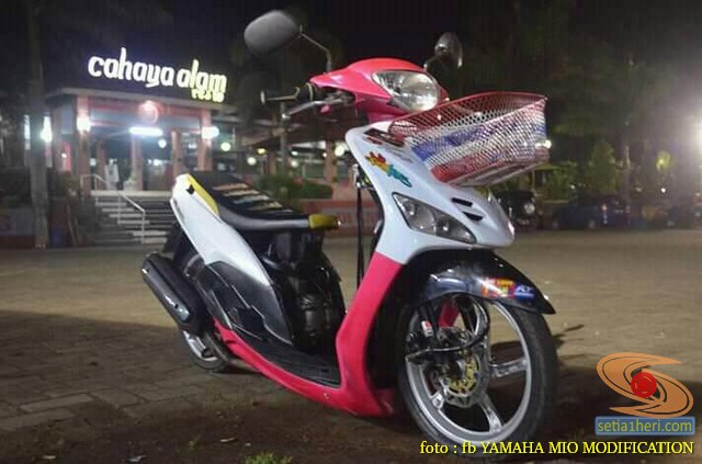 Kumpulan Gambar Modifikasi Yamaha Mio Ceper alias penyapu jalan gans ...