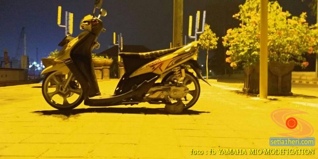 Kumpulan Gambar Modifikasi Yamaha Mio Ceper alias penyapu jalan gans ...