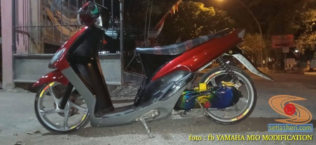 Kumpulan Gambar Modifikasi Yamaha Mio Ceper alias penyapu jalan gans ...