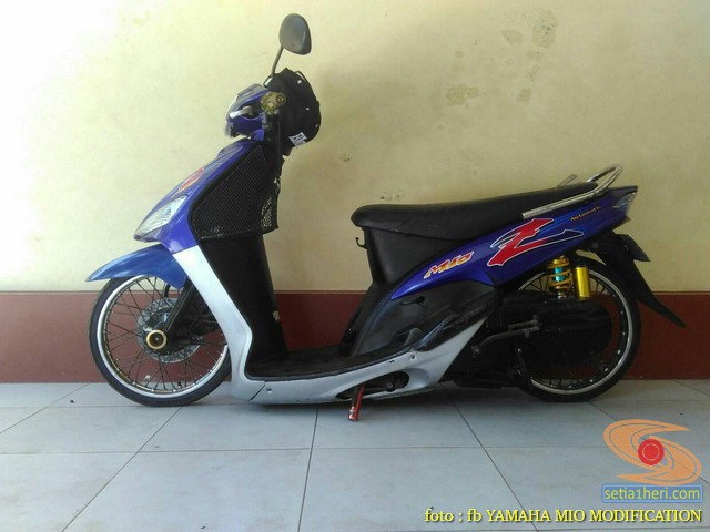 Kumpulan Gambar Modifikasi Yamaha Mio Ceper alias penyapu jalan gans ...