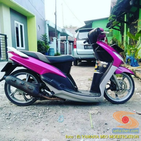 Kumpulan Gambar Modifikasi Yamaha Mio Ceper alias penyapu jalan gans ...
