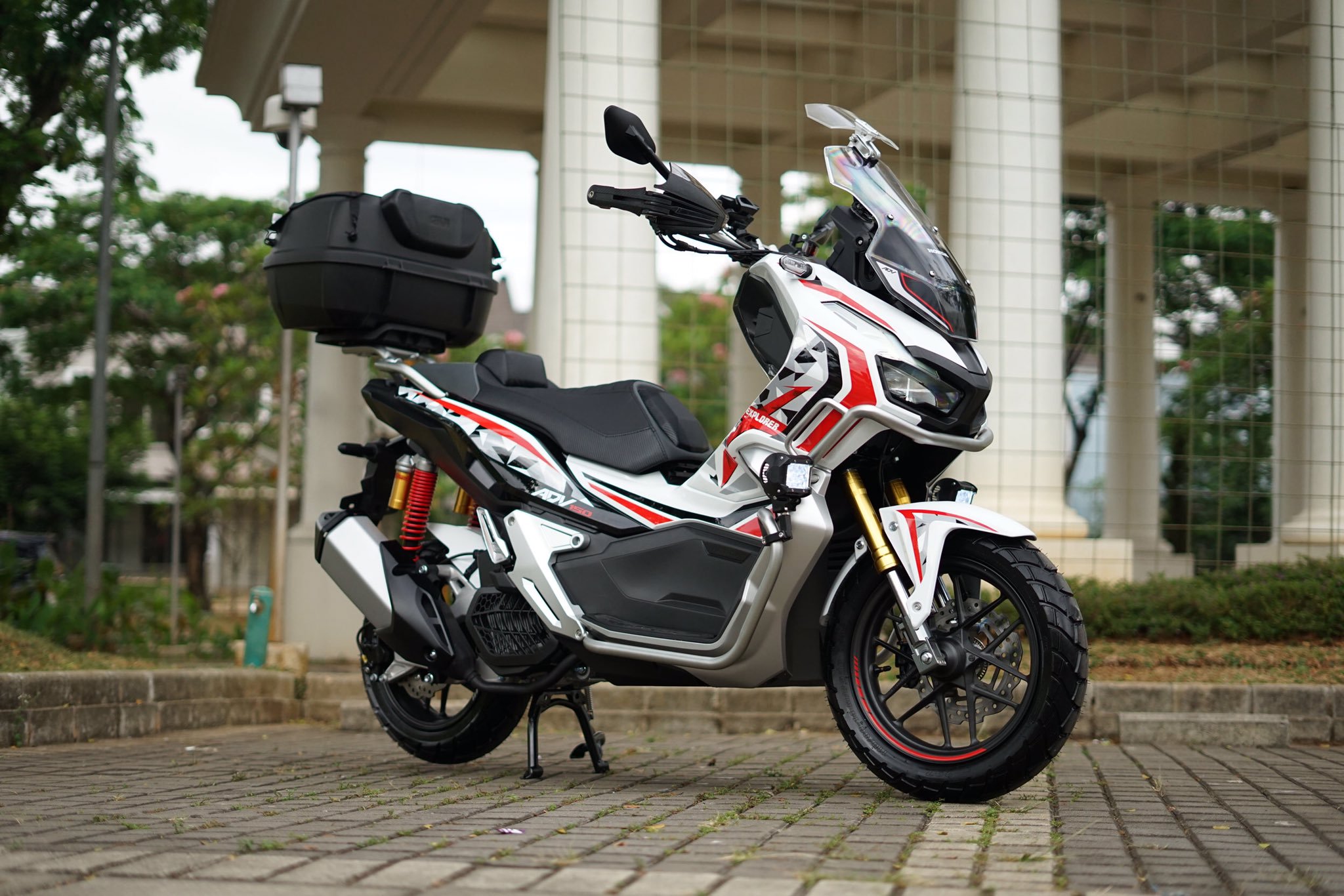 Konsep modifikasi Honda ADV150 tahun 2019, Advance Explorer ...