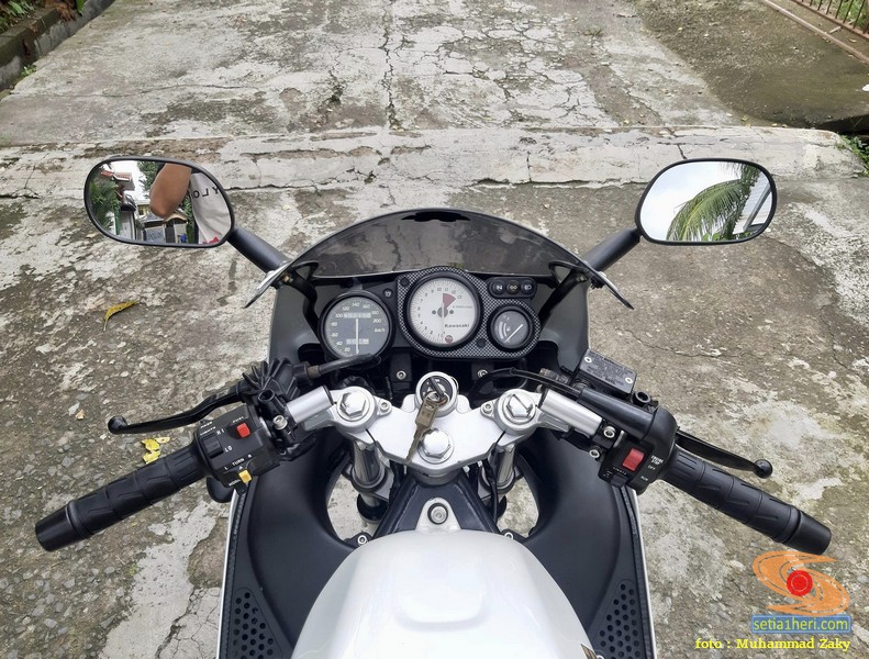 Penampakan Kawasaki Ninja RR Old Albino tahun 2011 - setia1heri.com