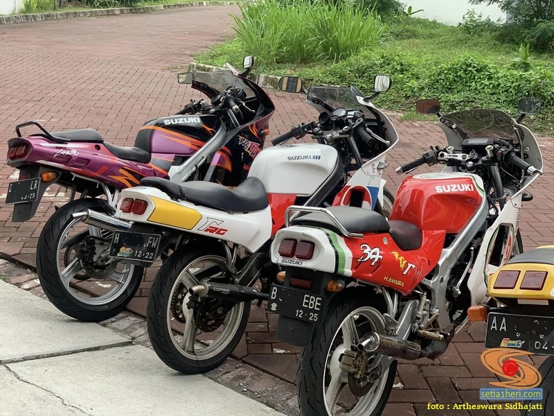 Pesona motor sport lawas Suzuki RG 150 Gamma - setia1heri.com
