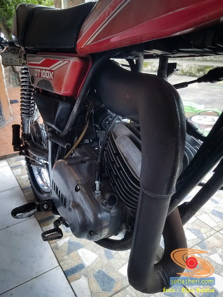 Penampakan Yamaha DT 100 Enduro 1981 Full Original - setia1heri.com
