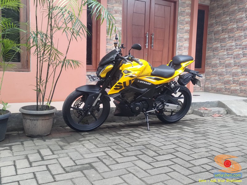 Modif headlamp Suzuki GSX-S 150 pakai Headlamp Yamaha MT09 custom ...