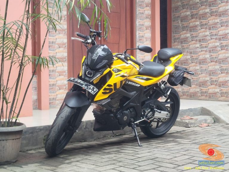 Modif headlamp Suzuki GSX-S 150 pakai Headlamp Yamaha MT09 custom ...