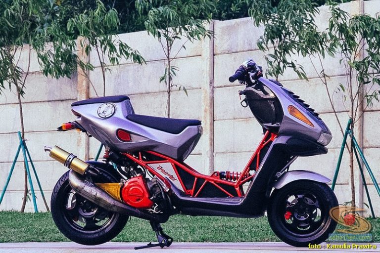 Penampakan Supermatic 2tak Italjet Dragster 180 cc tahun 2002, sadis ...
