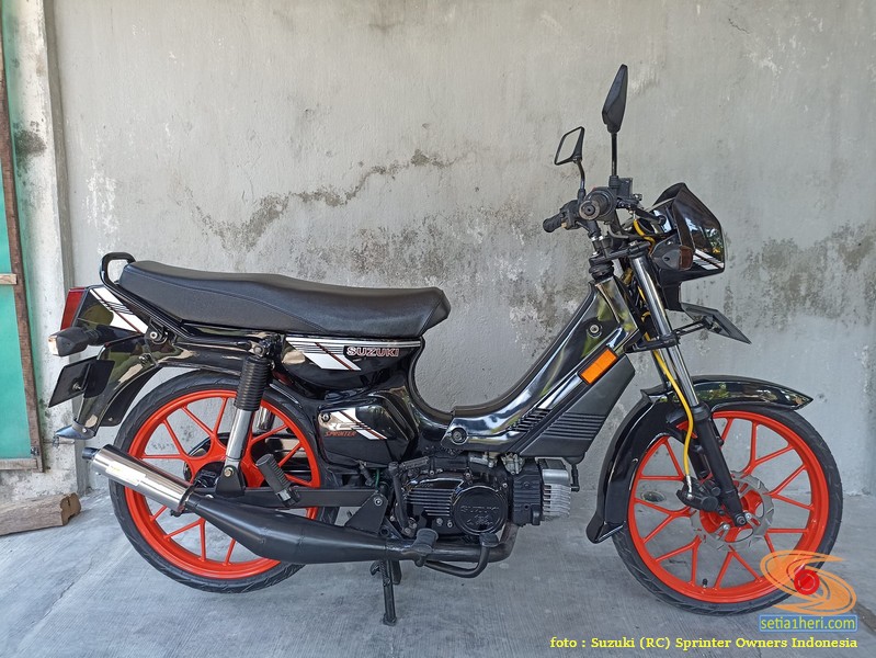 Ragam pilihan warna Suzuki RC Sprinter tahun 90an, keren gans ...