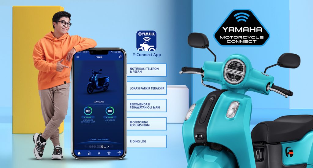 Spesifikasi dan pilihan warna Yamaha Fazzio Hybrid-Connected tahun 2023 ...