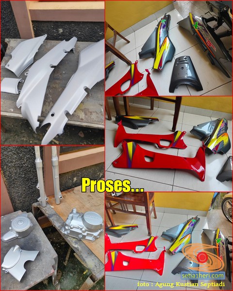 RestoMod Honda Supra X tahun 2000 bikin kinyis-kinyis lagi gans ...