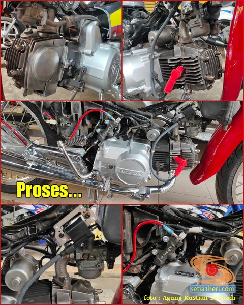 RestoMod Honda Supra X tahun 2000 bikin kinyis-kinyis lagi gans ...