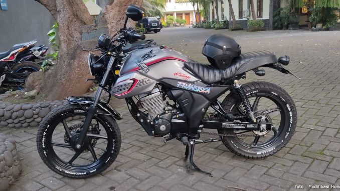 Modif Honda Verza rasa scrambler atau jap style - setia1heri.com