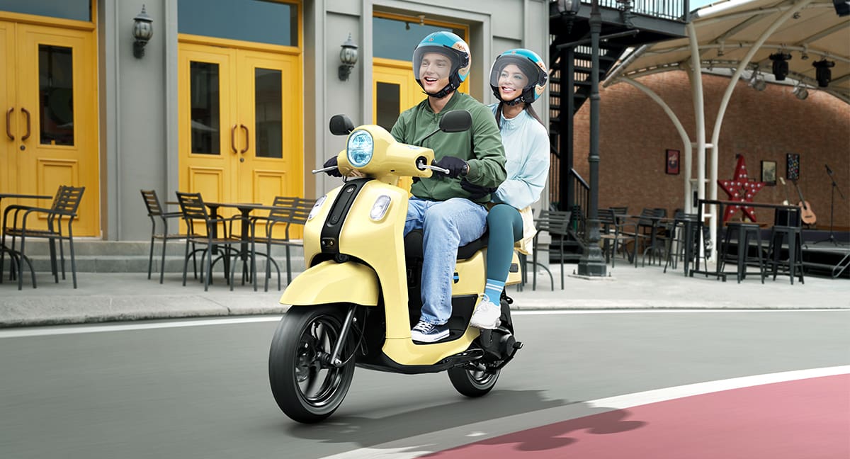 Pilihan warna baru motor classy Yamaha Fazzio tahun 2024, ada Fazzio ...