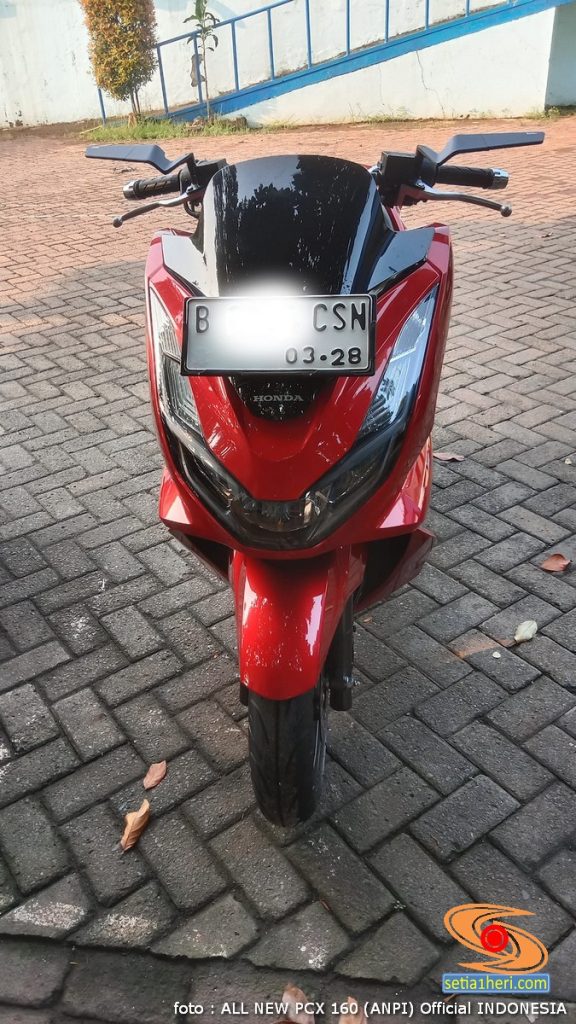 Penampakan PCX 160 pakai spion model winglet - setia1heri.com