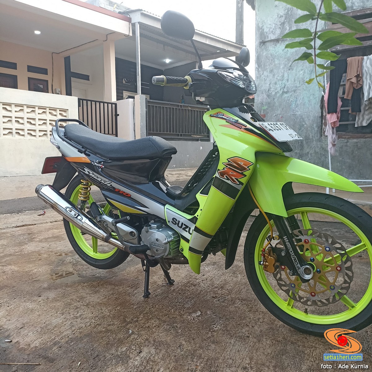 Modif Suzuki Smash 110 SR Ijo Stabilo - setia1heri.com