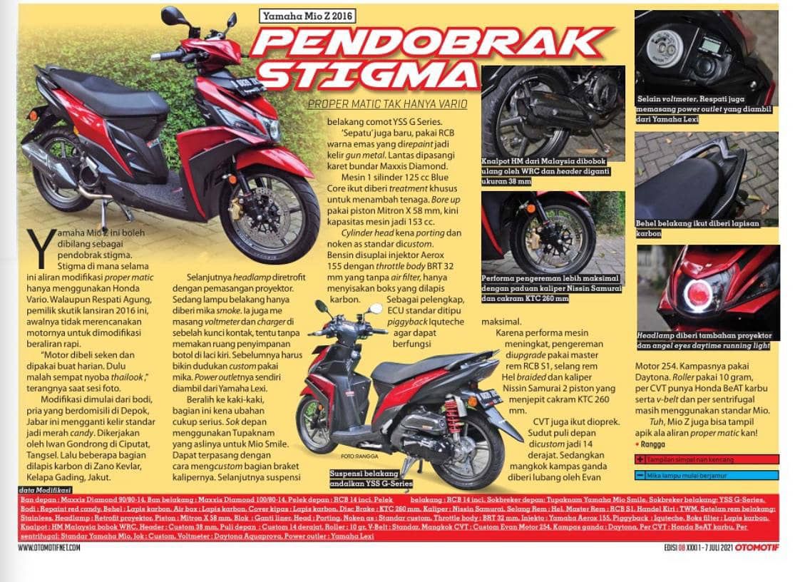Nostalgia modifikasi motor era tahun 2000an, ada cepot gans ...