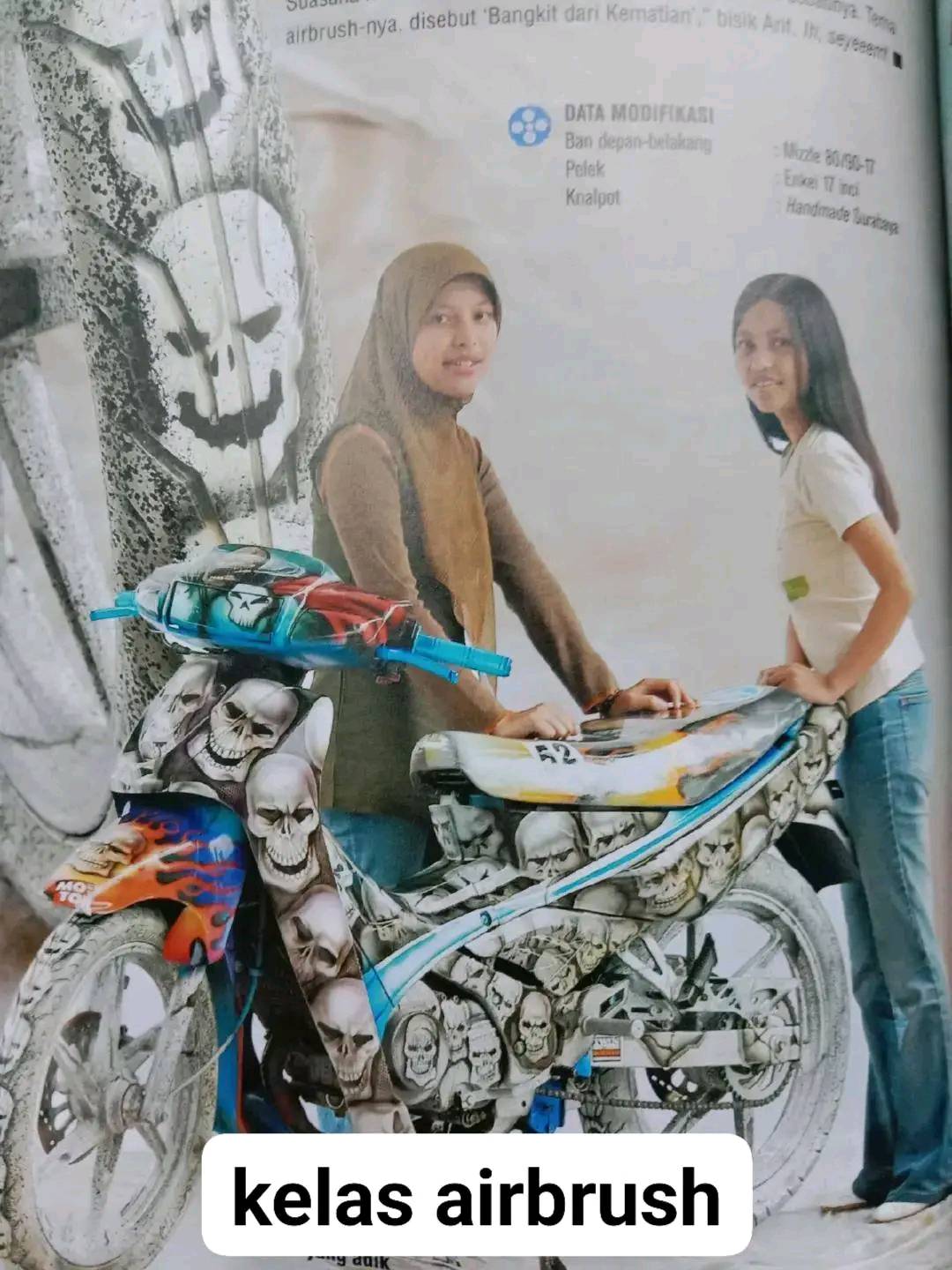 Nostalgia modifikasi motor era tahun 2000an, ada cepot gans ...