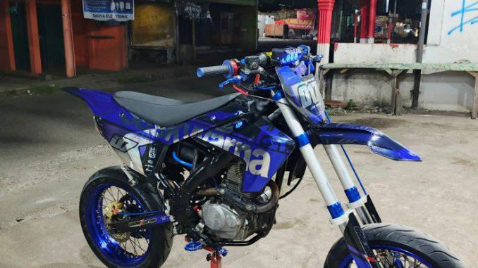 Modif Honda Tiger 200 jadi model supermoto - setia1heri.com