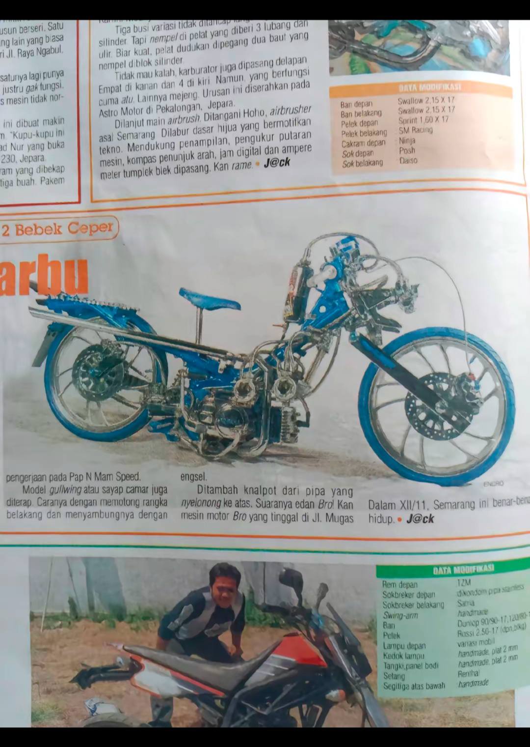 Modif motor ekstrim era tahun 2000an gans... - setia1heri.com