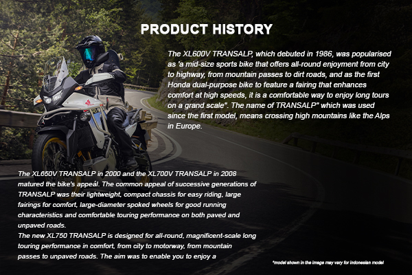 Warna dan fitur baru moge turing Honda New XL750 Transalp tahun 2025 ...