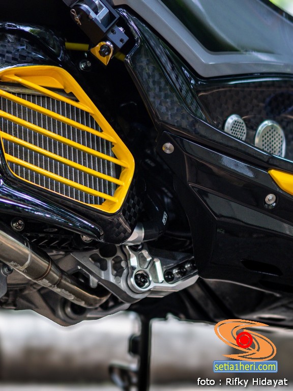 Modif Yamaha Nmax Neo tema transformer bumble bee - setia1heri.com