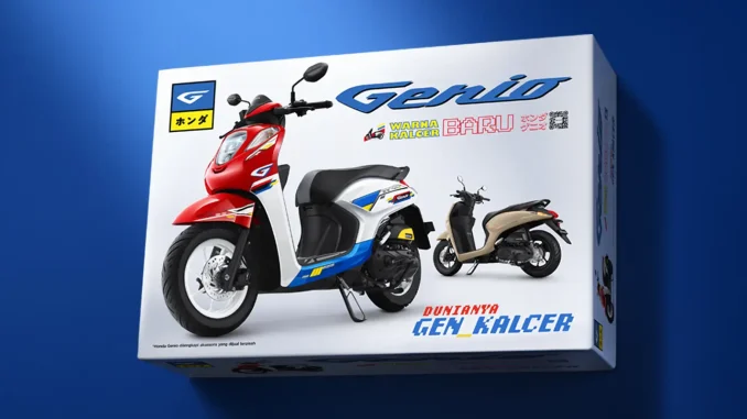 New Honda Genio 2025, Makin Retro dan Fashionable dengan Warna Kalcer ...