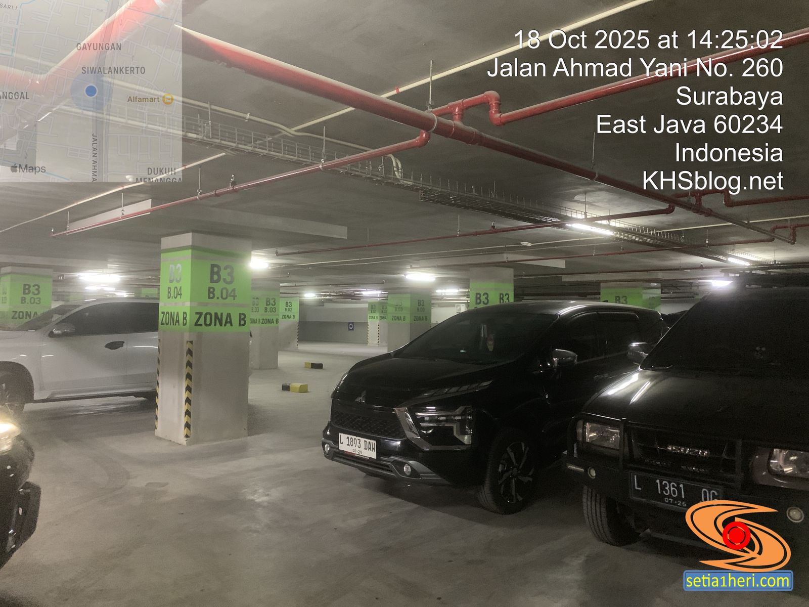 Pengalaman parkir mobil di Trans Icon Mall Surabaya, Jawa Timur ...