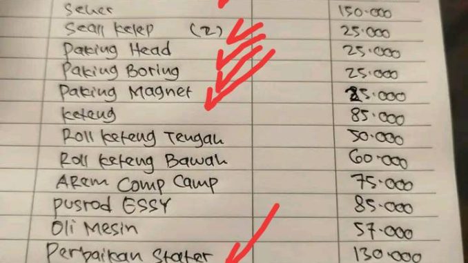 Biaya Turun Mesin Supra X 125 Rp1,2 Juta, Warganet: “Kok Segini ...
