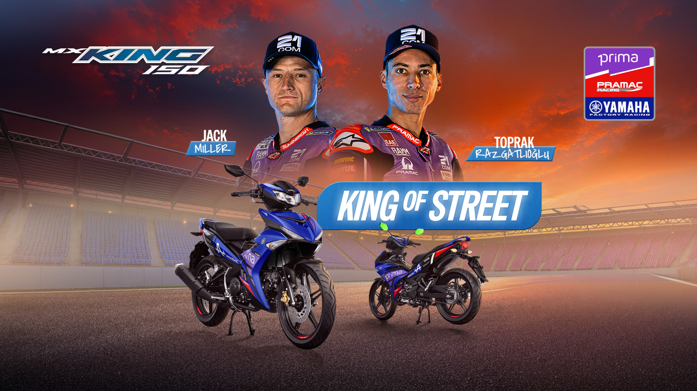 Yamaha MX King 150 Prima Pramac Livery Meluncur di Jakarta Fair 2026 ...